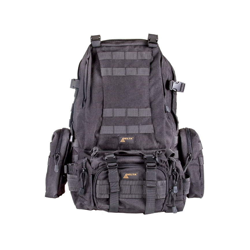 Large Black Molle Assault Tactical Backpack Military Rucksack ...