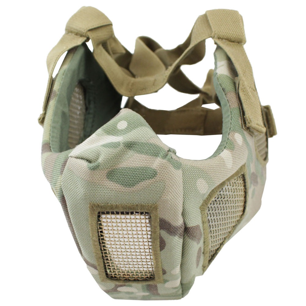 Tactical Half Face Mask Multicam | Valley Combat