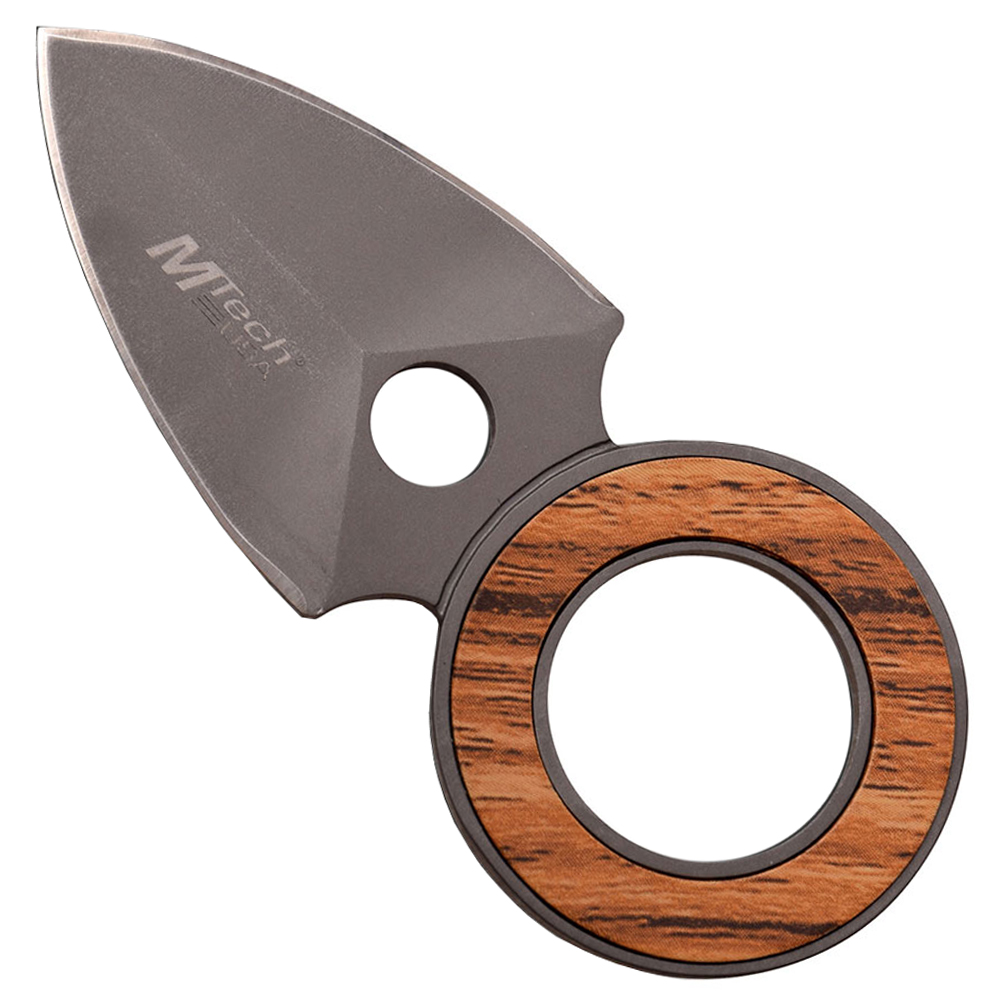 MTech USA 2 Inch Blade Fixed Knife w/ Kydex Sheath - Grey | Valley Combat