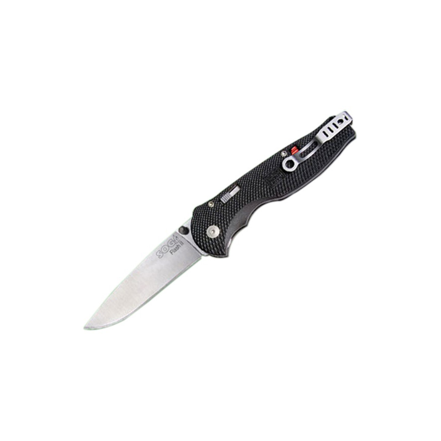 SOG Straight Edge Flash II Knife Buy Online | Valleycombat.com