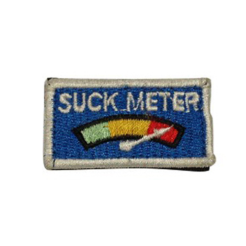 Suck Meter Tactical Patch (Blue) | Valley Combat